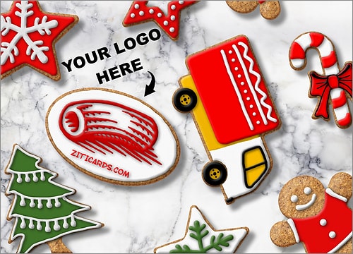 Trucking Christmas Cards Personalized For Your Business